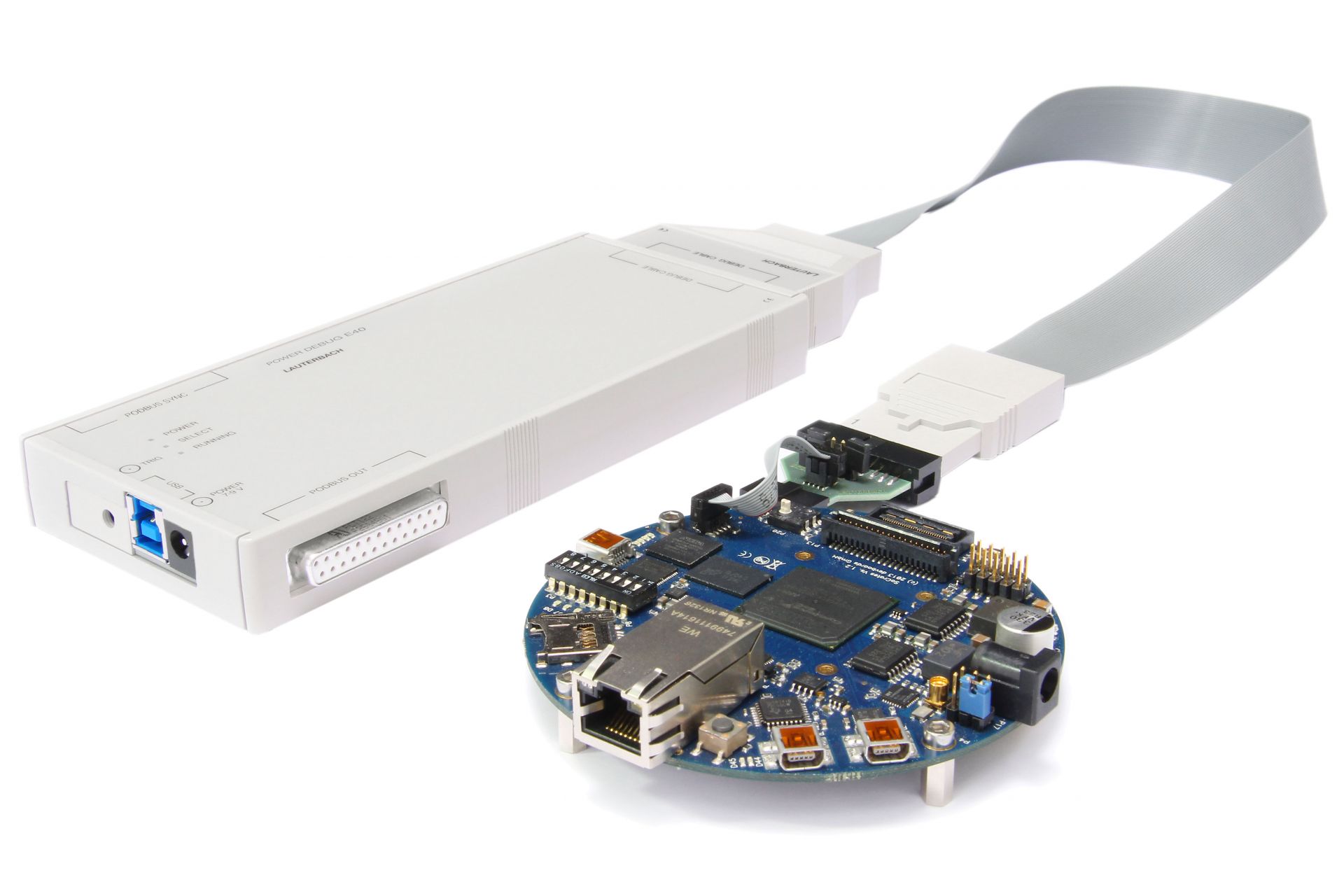 PowerDebug E40 - JTAGデバッガローターバッハ TRACE32